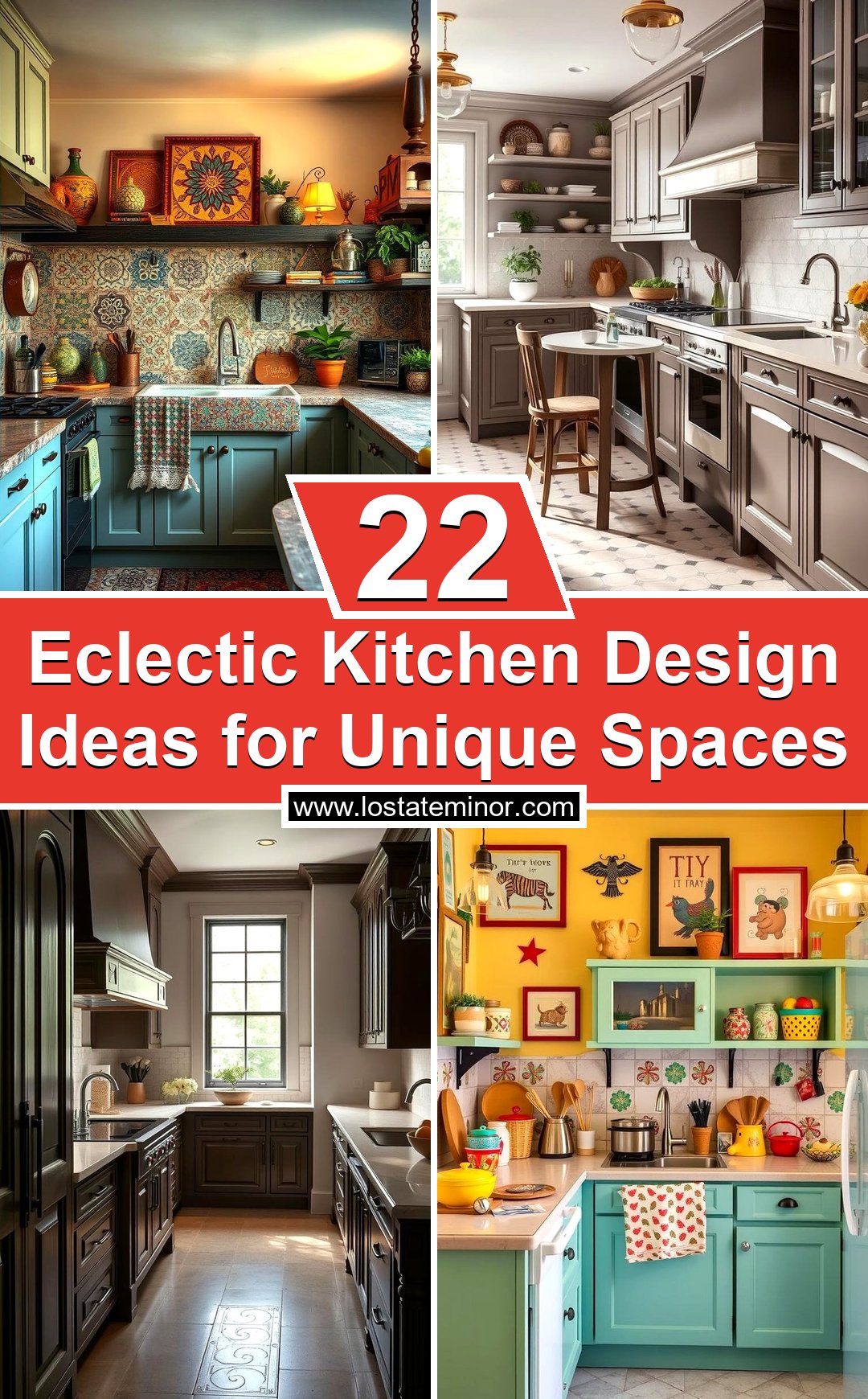 22 Eclectic Kitchen Design Ideas for Unique Spaces - Lost At E Minor