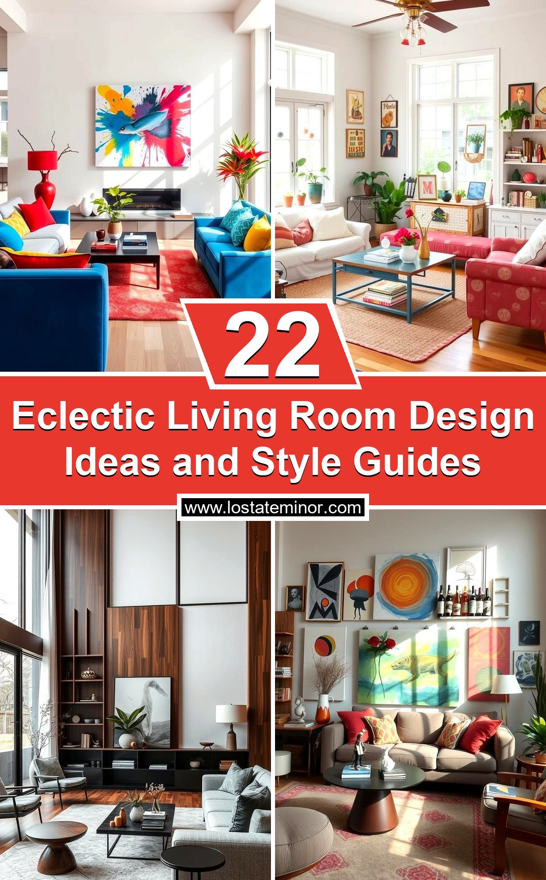 22 Eclectic Living Room Design Ideas & Style Guides - Lost At E Minor