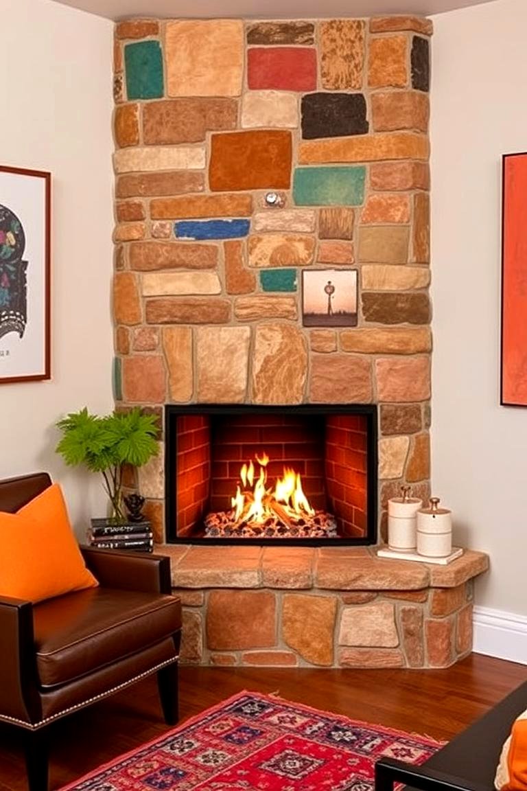 22 Modern Corner Gas Fireplace Ideas for Energy-Efficient Homes - Lost ...