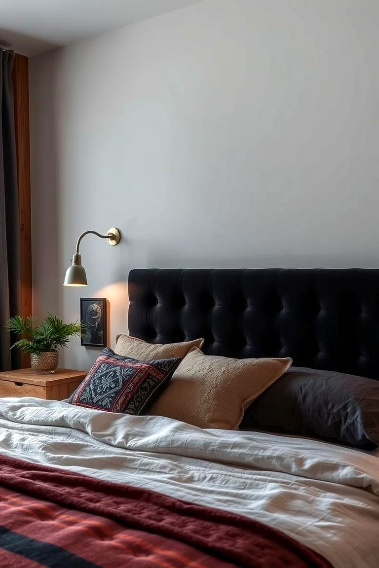 22 Dramatic Black Headboard Ideas for Bedroom Statement - Lost At E Minor