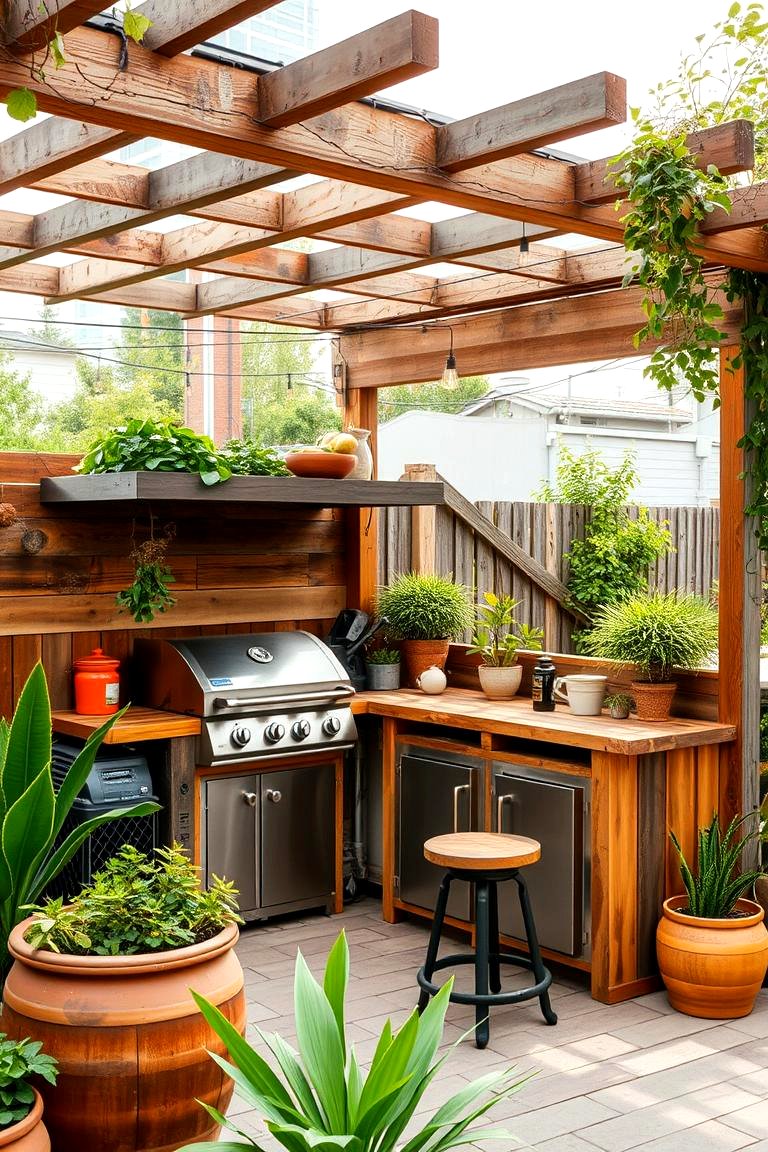 22 BBQ Area Ideas for Ultimate Outdoor Entertaining - Lost At E Minor