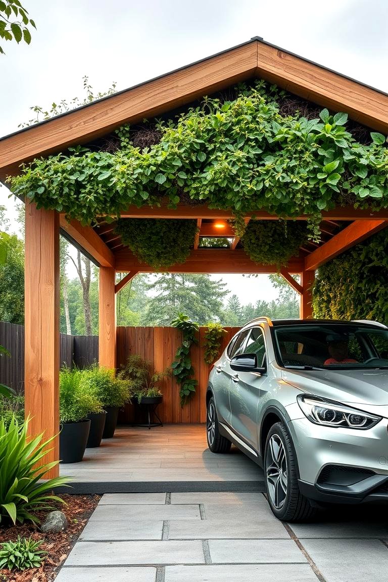 22 Car Porch Ideas to Elevate Your Home’s Exterior Design - Lost At E Minor