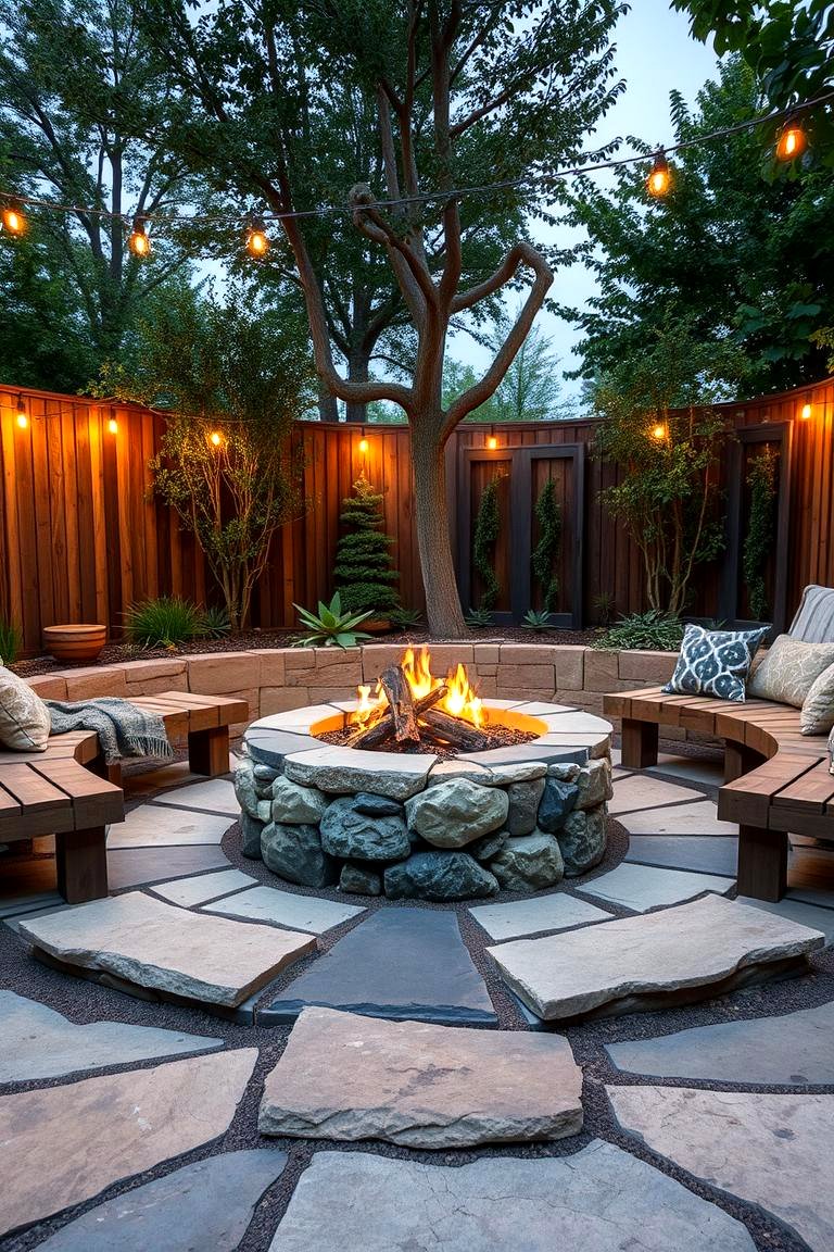 22 Sunken Fire Pit Designs for Cozy Outdoor Gatherings - Lost At E Minor