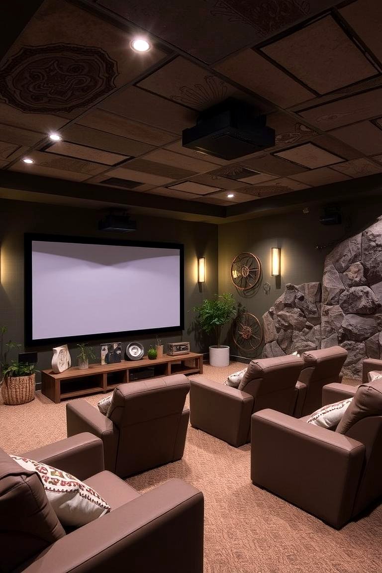 22 Basement Home Theater Ideas for Movie Night Perfection - Lost At E Minor
