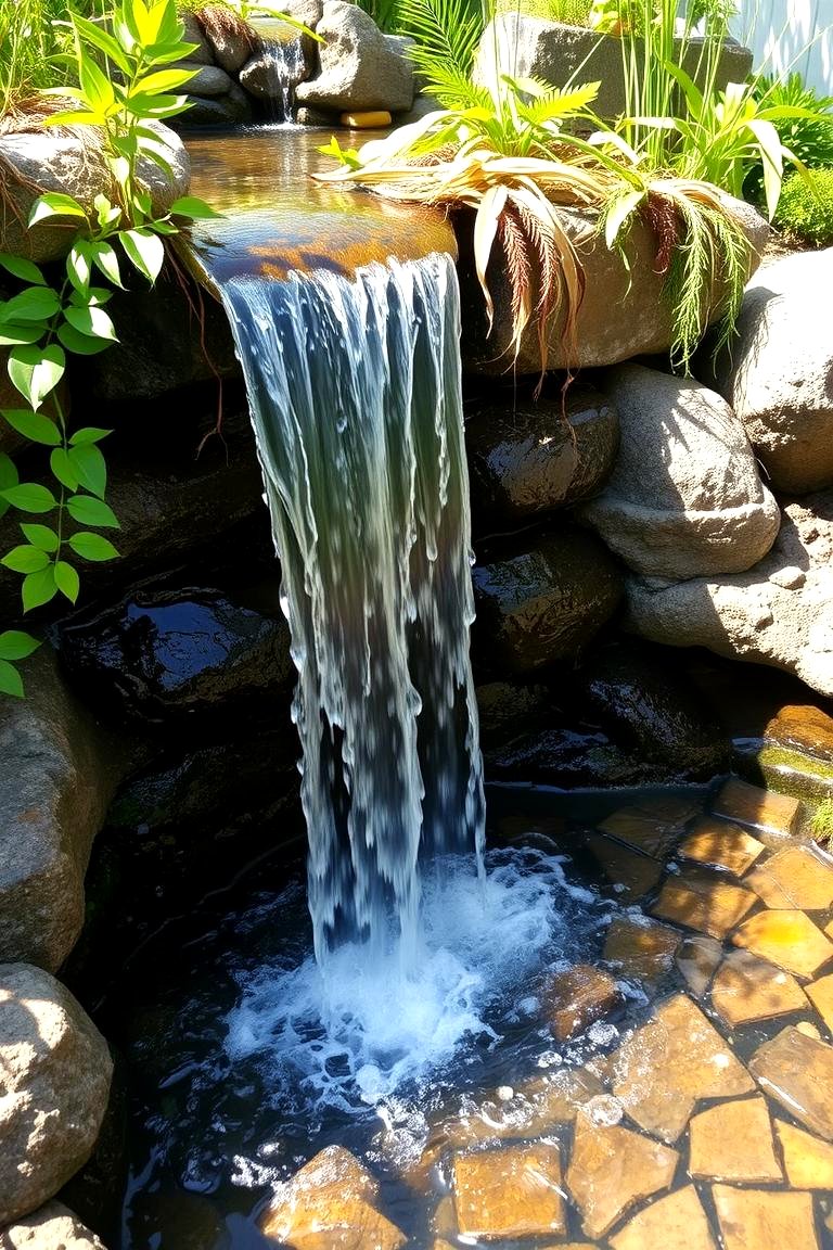 22 Backyard Waterfall Ideas to Enhance Natural Beauty - Lost At E Minor
