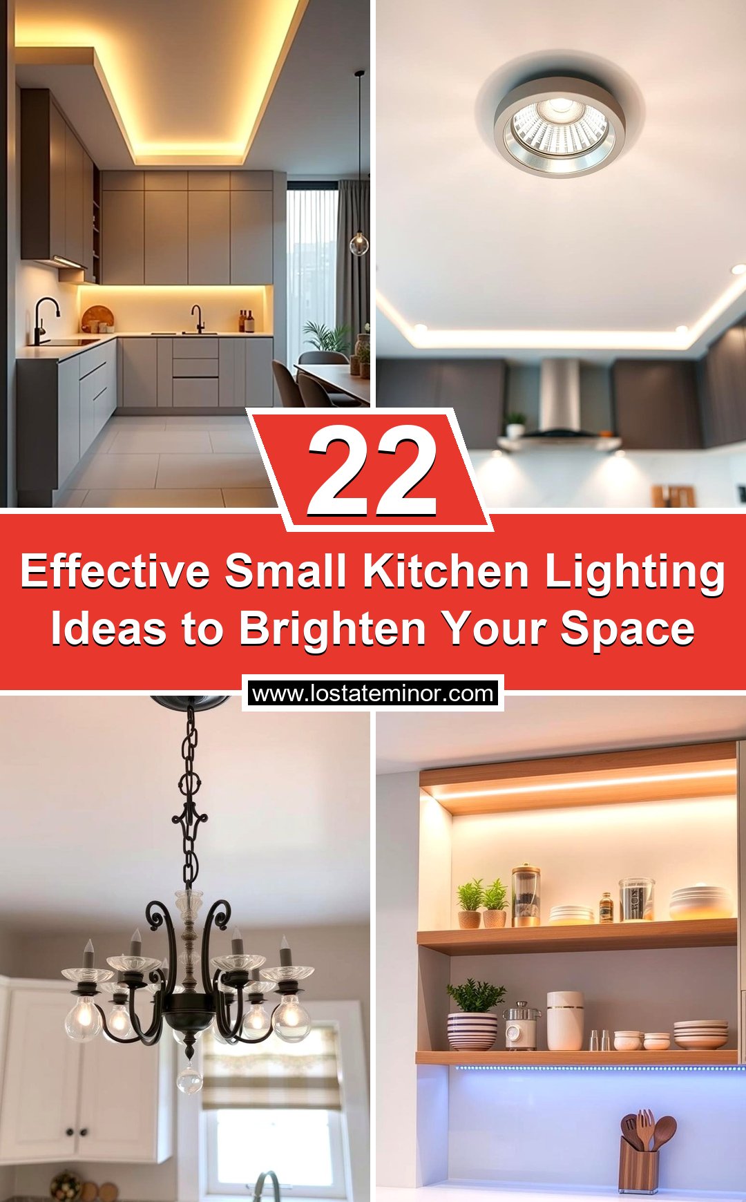 22 Effective Small Kitchen Lighting Ideas to Brighten Your Space - Lost ...