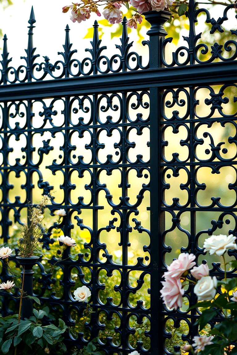 22 Striking Black Fence Designs for Outdoor Spaces - Lost At E Minor