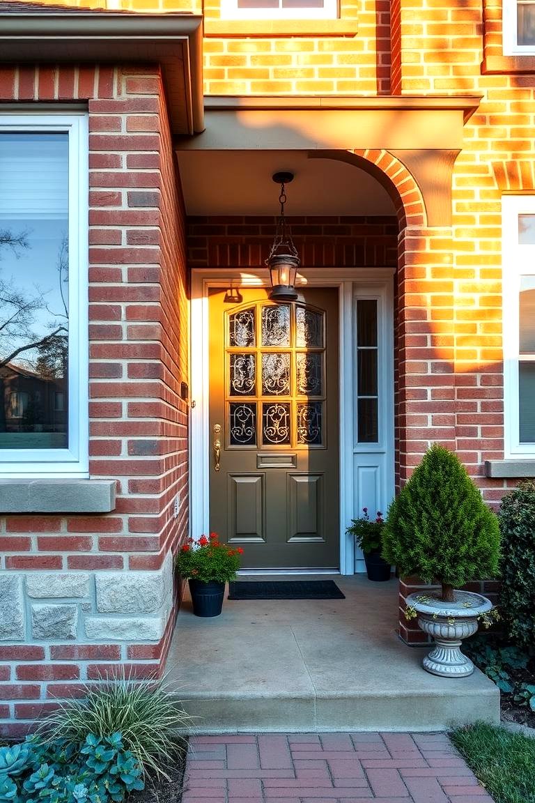 22 Brown Brick Exterior Home Ideas with Modern Flair - Lost At E Minor