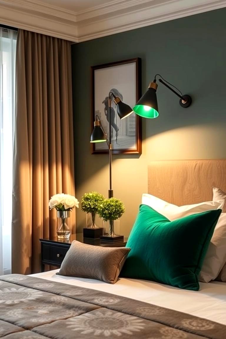22 Emerald Green Bedroom Ideas for Serene Sleep Retreats - Lost At E Minor