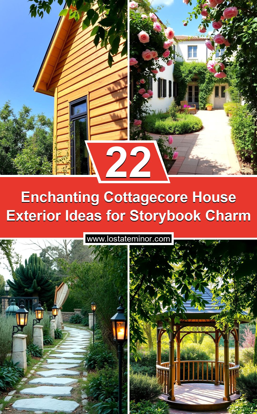22 Enchanting Cottagecore House Exterior Ideas for Storybook Charm ...