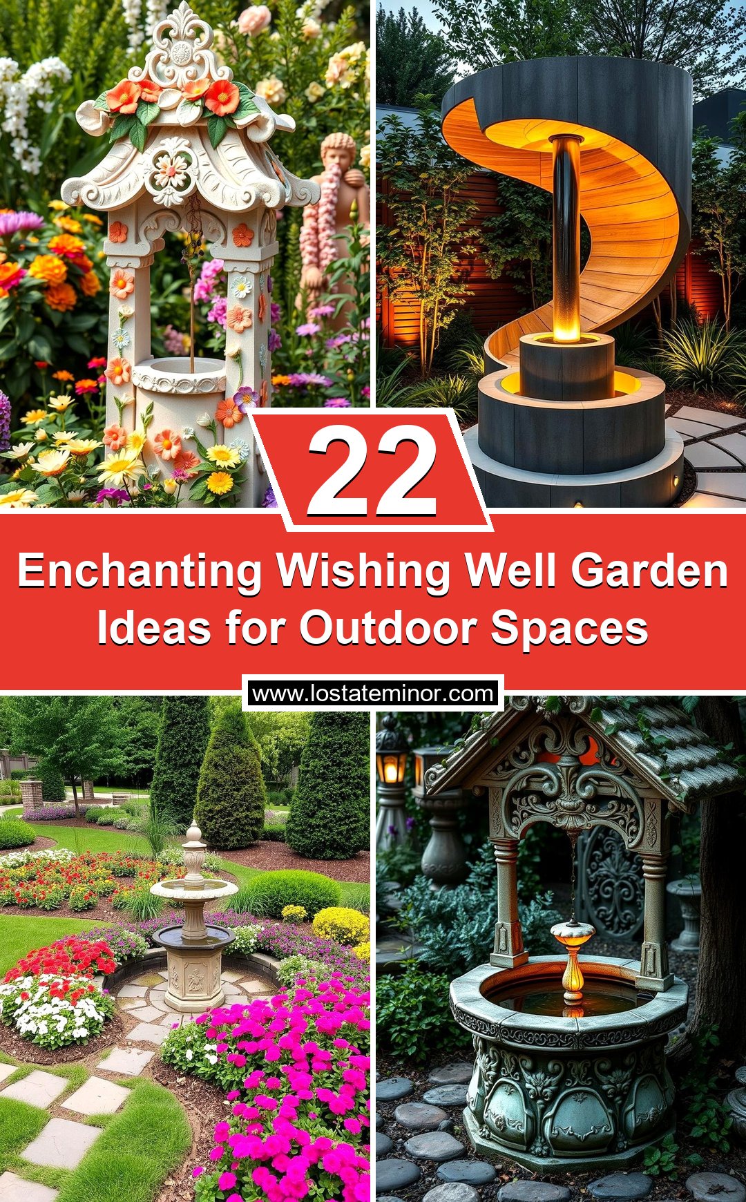 22 Enchanting Wishing Well Garden Ideas for Outdoor Spaces - Lost At E ...