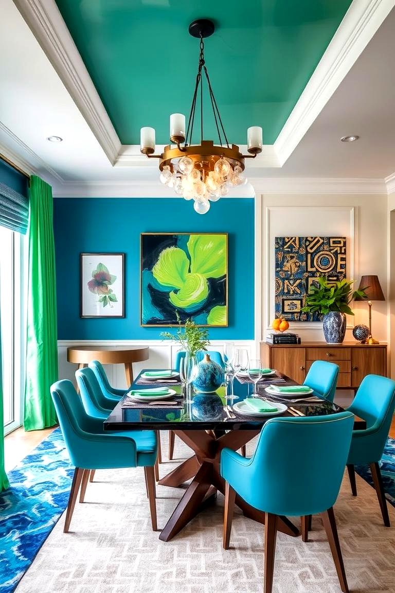 22 Blue and Green Decor Color Combos to Try - Lost At E Minor