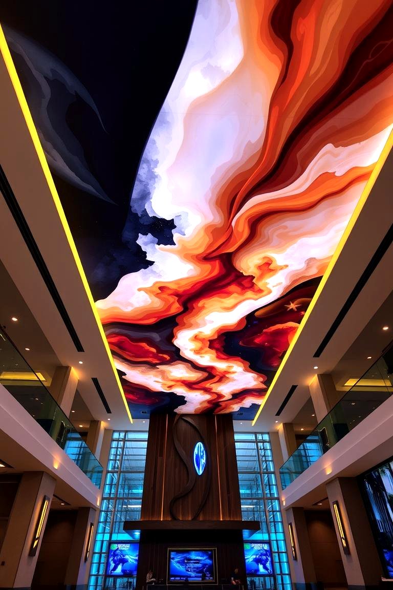 22 Ceiling Mural Ideas for Artistic Home Transformations - Lost At E Minor