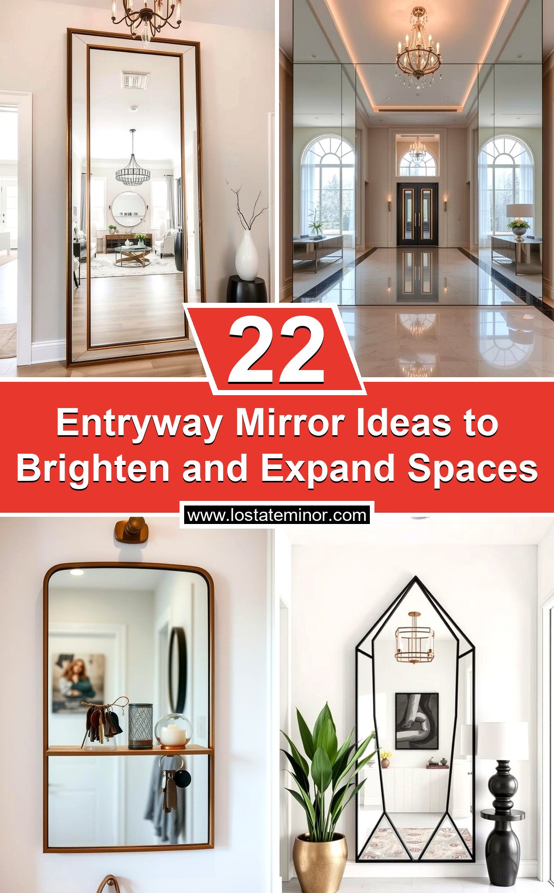 22 Entryway Mirror Ideas to Brighten & Expand Spaces - Lost At E Minor