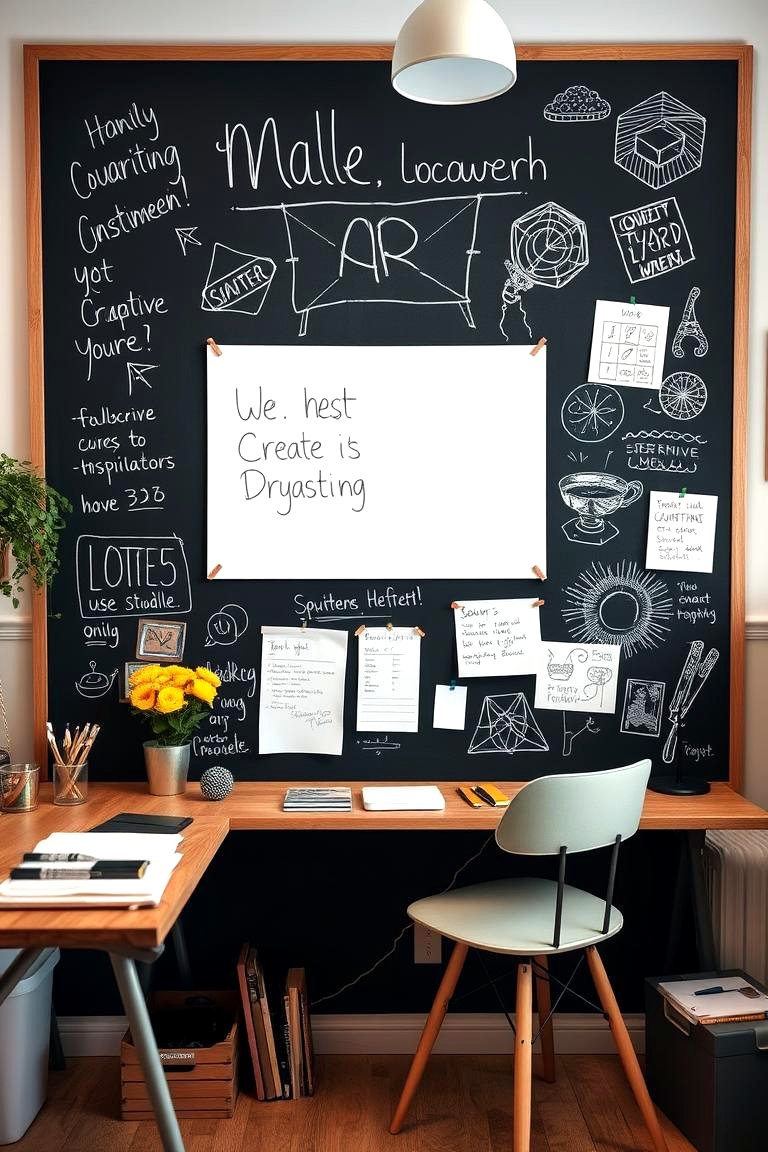 22 Chalkboard Ideas for Organized & Creative Home Spaces - Lost At E Minor