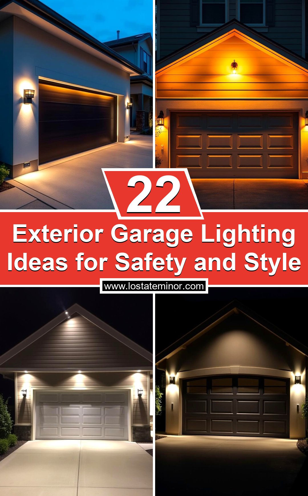 22 Exterior Garage Lighting Ideas for Safety & Style - Lost At E Minor