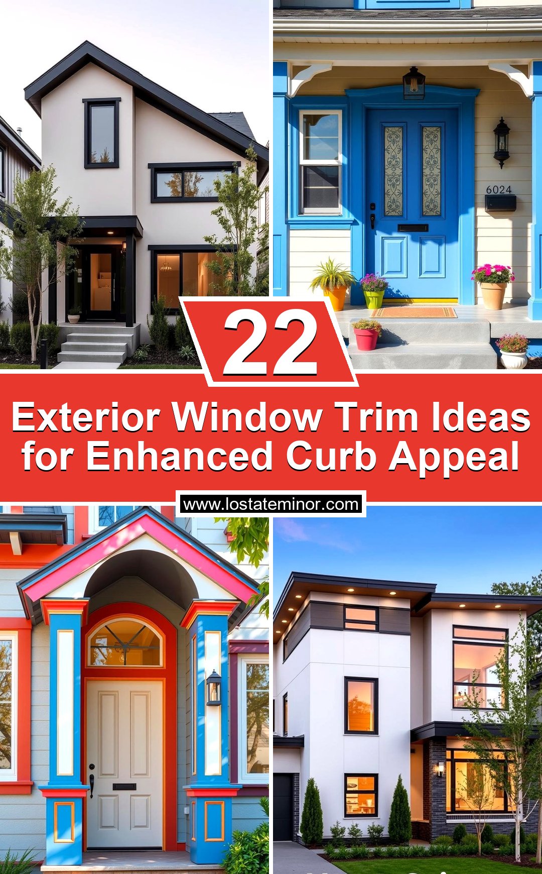 22 Exterior Window Trim Ideas for Enhanced Curb Appeal - Lost At E Minor