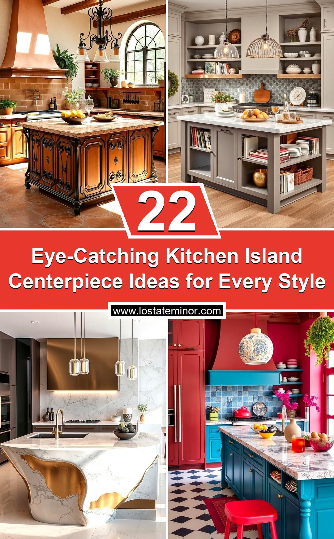 22 Eye-Catching Kitchen Island Centerpiece Ideas for Every Style - Lost ...