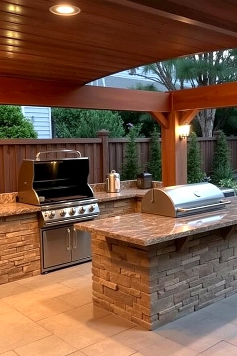 22 Inspiring Grill Station Ideas for Outdoor Cooking Spaces - Lost At E ...