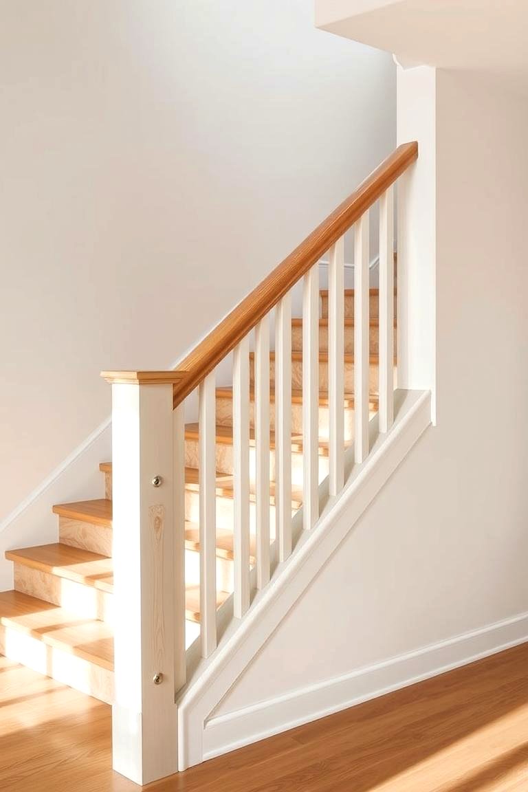 22 Farmhouse Rustic Stair Railing Ideas for Cozy Homes - Lost At E Minor