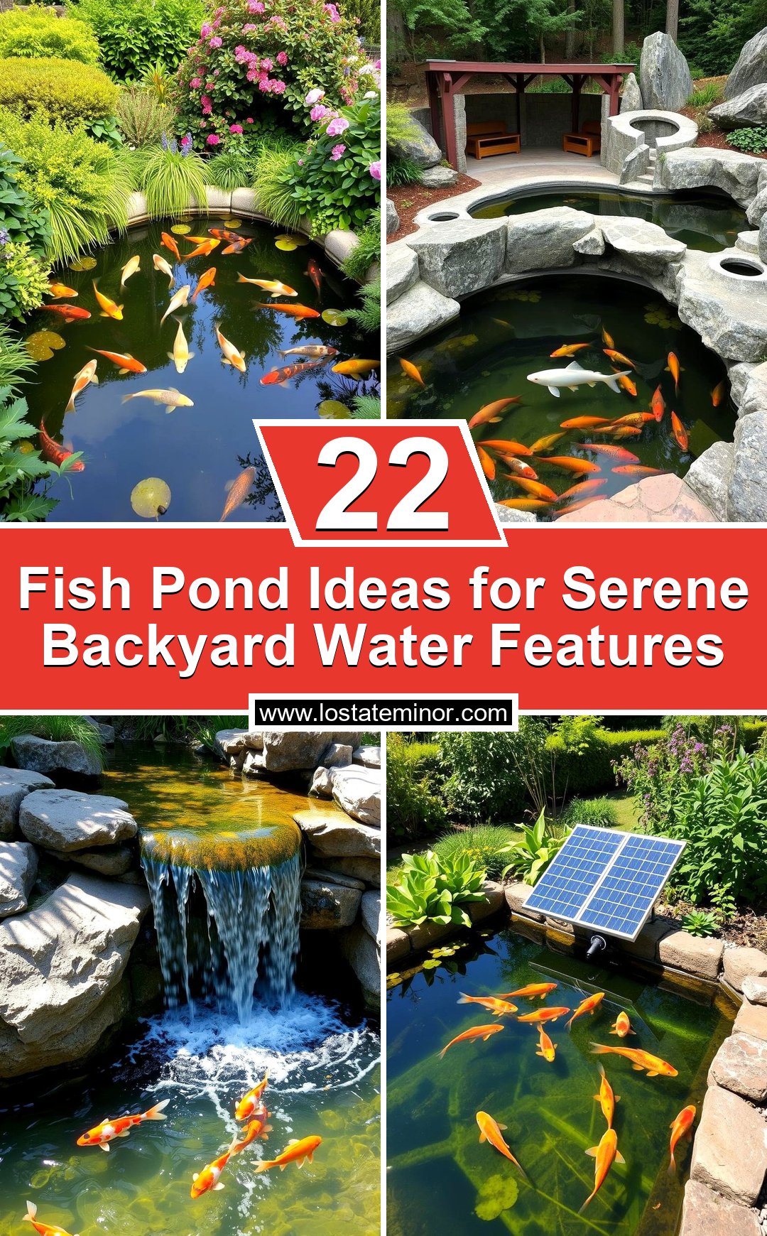 22 Fish Pond Ideas for Serene Backyard Water Features - Lost At E Minor