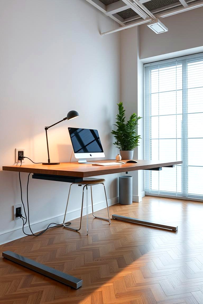 22 Floating Desk Ideas for Compact Home Office Solutions - Lost At E Minor