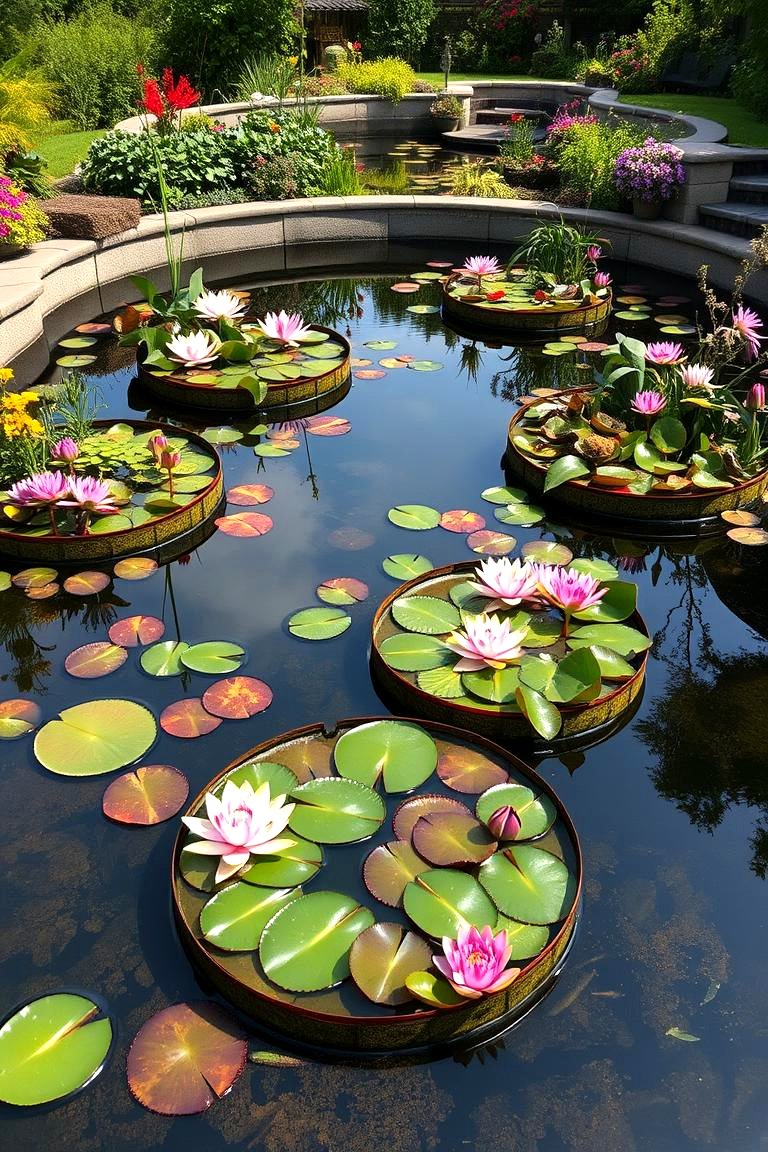 22 Raised Garden Pond Designs for Water Features - Lost At E Minor