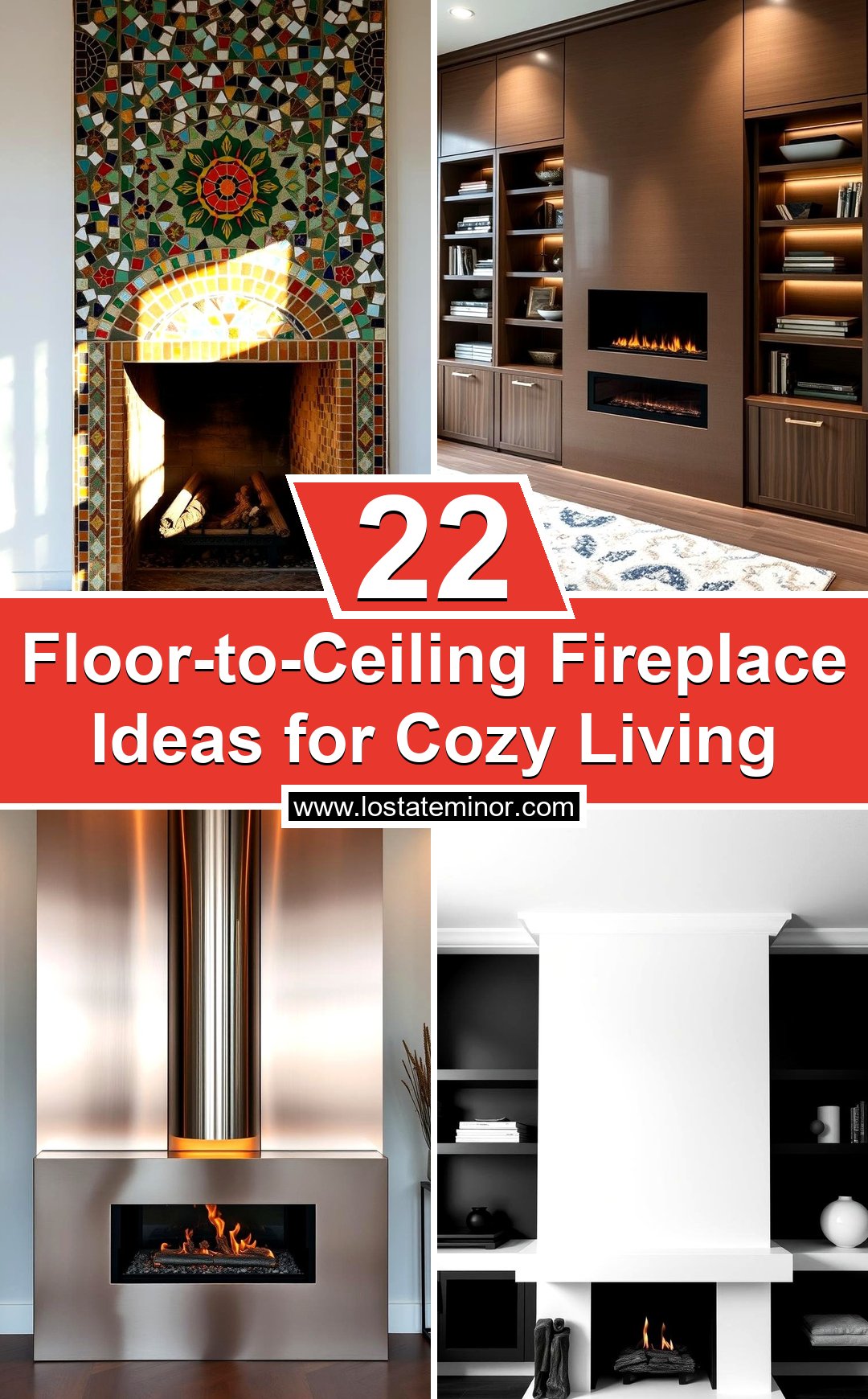 22 Floor-to-Ceiling Fireplace Ideas for Cozy Living - Lost At E Minor