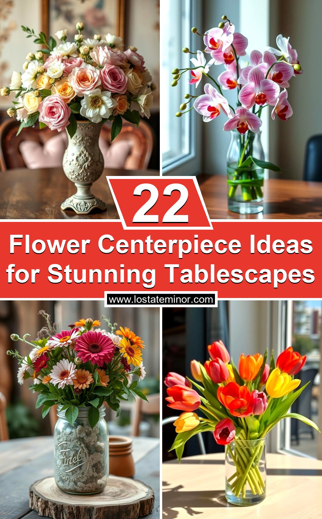 22 Flower Centerpiece Ideas for Stunning Tablescapes - Lost At E Minor