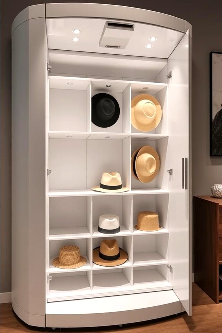 22 Creative Hat Storage Ideas to Organize Your Collection - Lost At E Minor