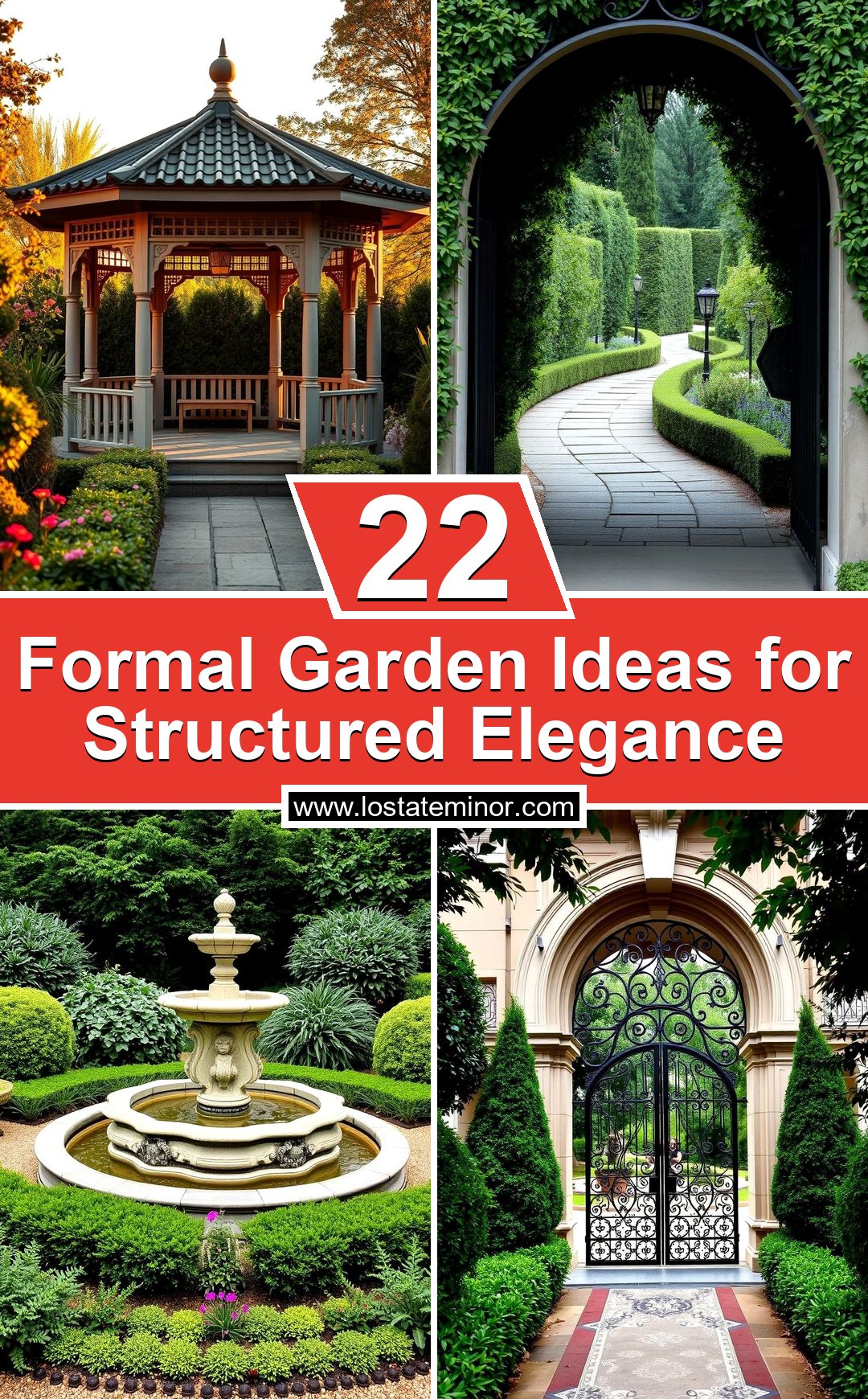 22 Formal Garden Ideas for Structured Elegance - Lost At E Minor