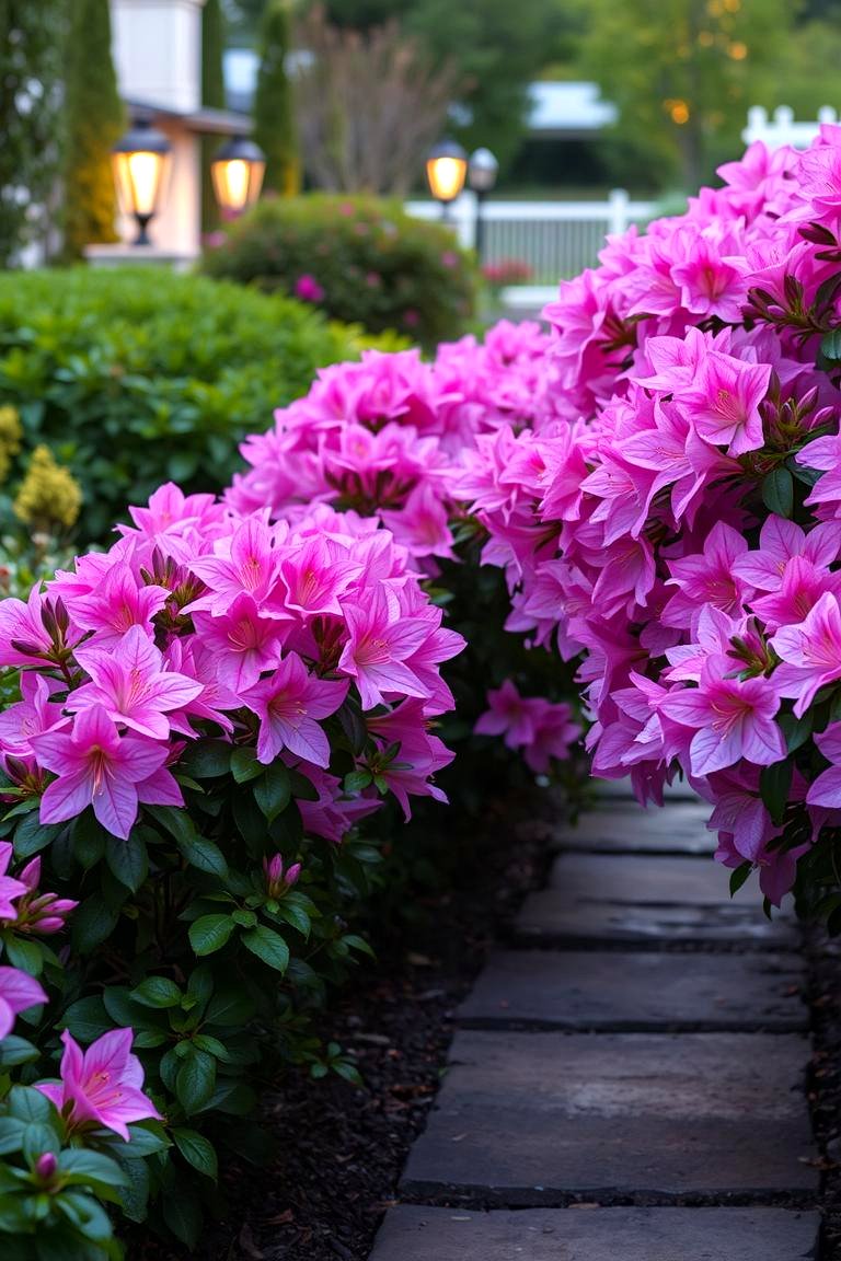 22 Azalea Garden Ideas to Brighten Your Landscape - Lost At E Minor