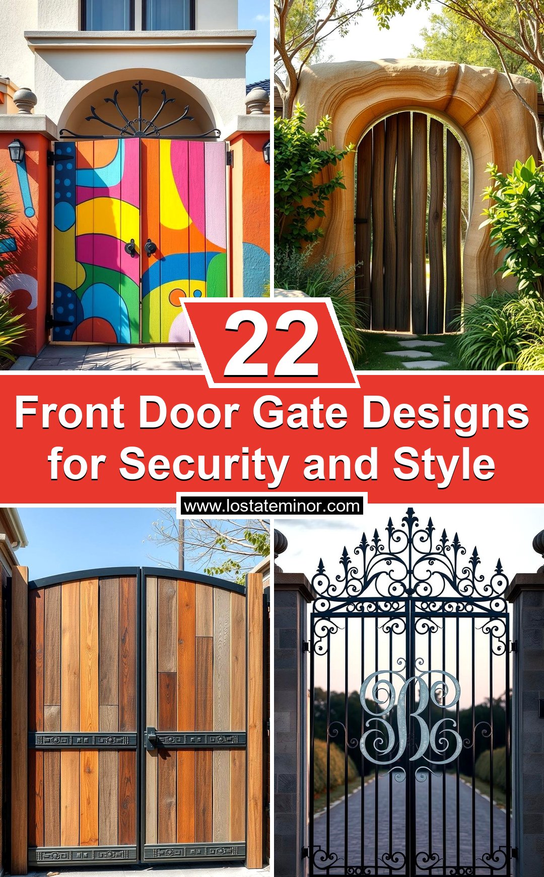 22 Front Door Gate Designs for Security & Style - Lost At E Minor