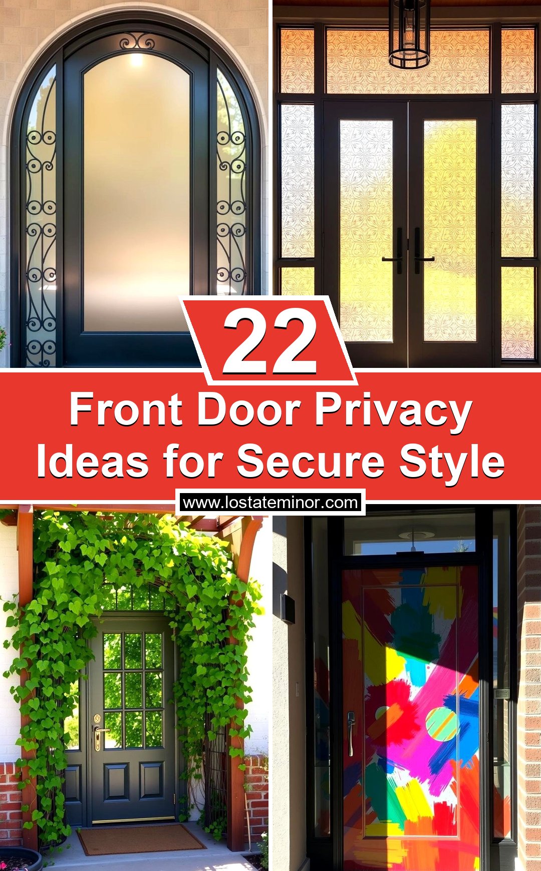 22 Front Door Privacy Ideas for Secure Style - Lost At E Minor
