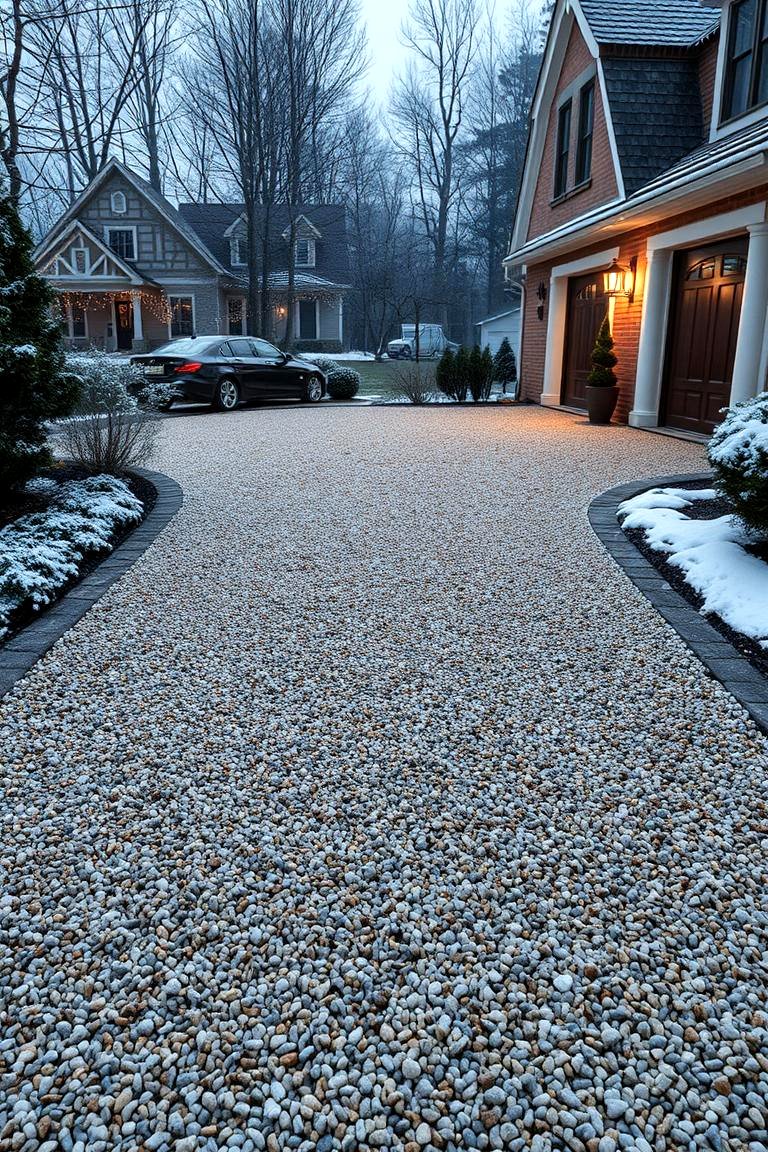 22 Gravel Driveway Ideas for Durable and Stylish Homes - Lost At E Minor