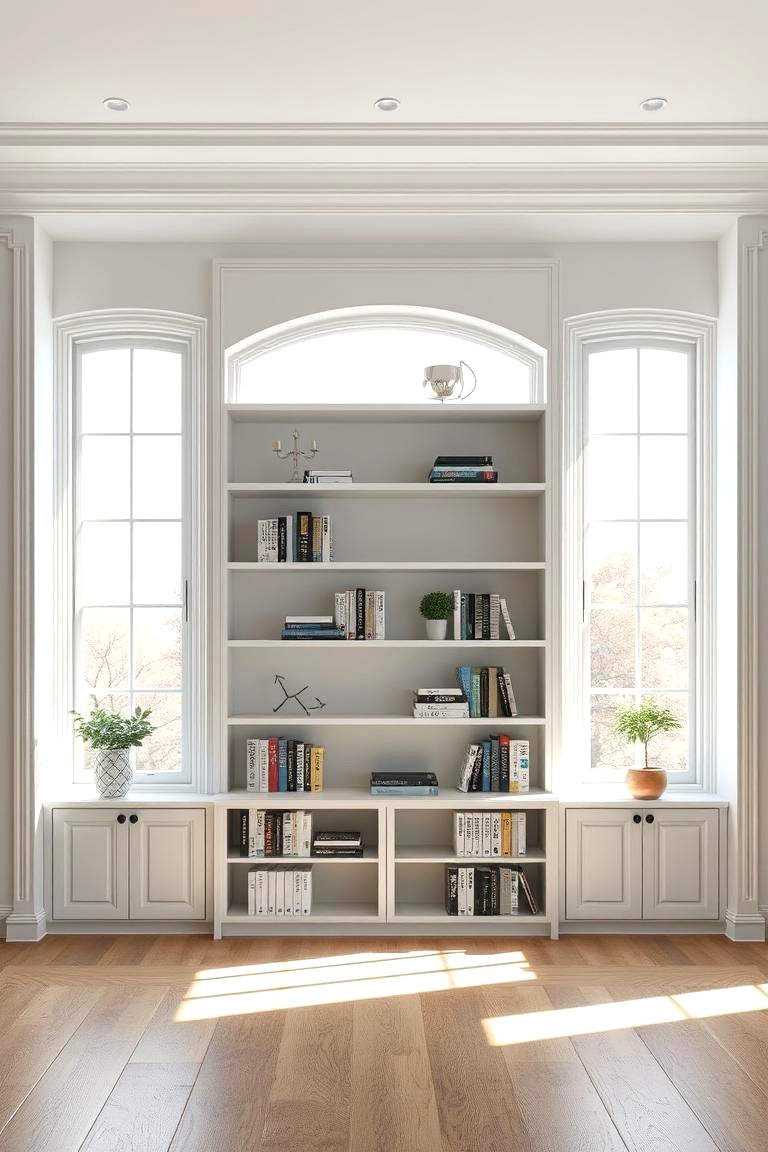 22 Bookcases Around Window Design Ideas for Stylish Homes - Lost At E Minor