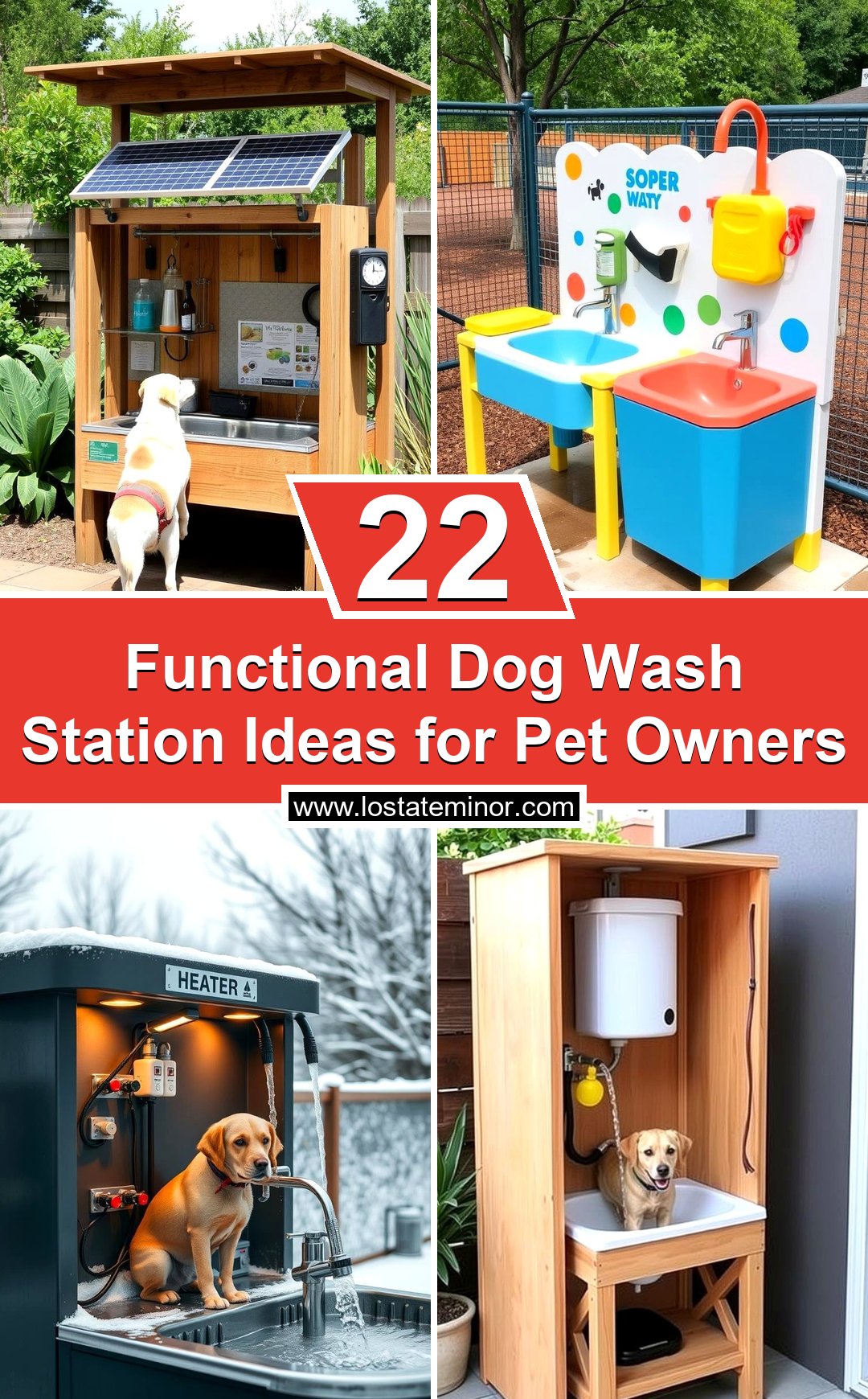 22 Functional Dog Wash Station Ideas for Pet Owners - Lost At E Minor