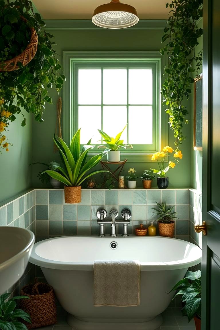 22 Yellow & Green Bathroom Ideas for Fresh Spaces - Lost At E Minor