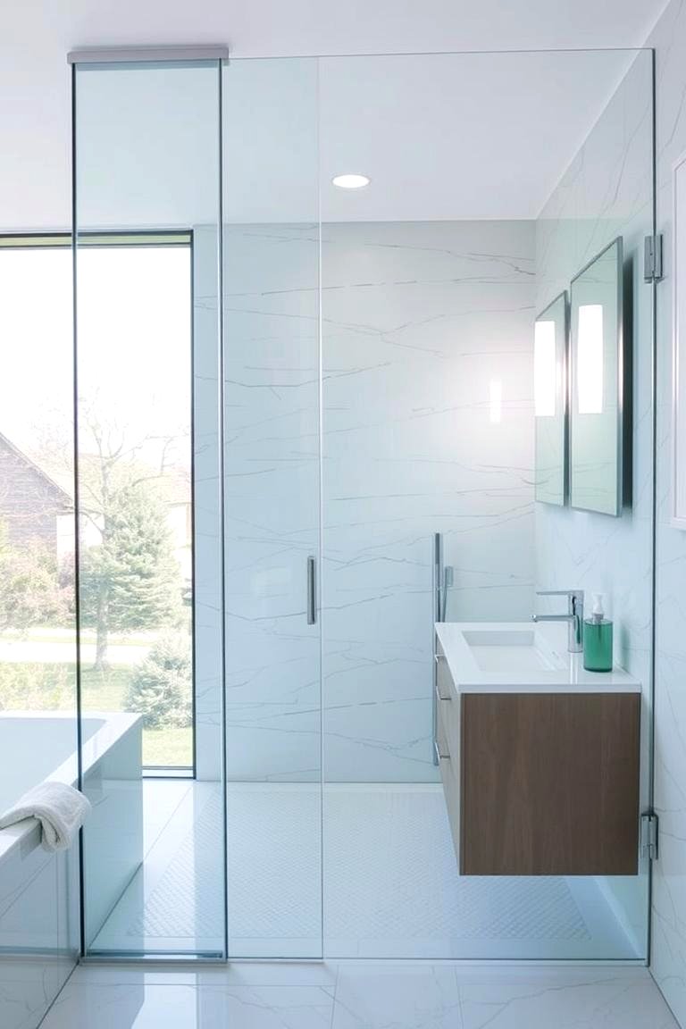 22 Bathroom Pocket Door Ideas: Space-Saving Solutions - Lost At E Minor