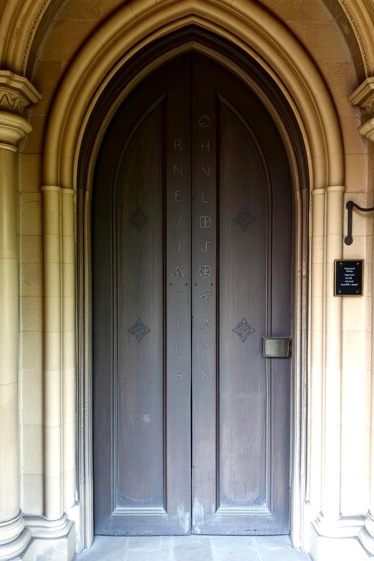 22 Gothic Front Door Ideas for an Enchanting Entryway - Lost At E Minor