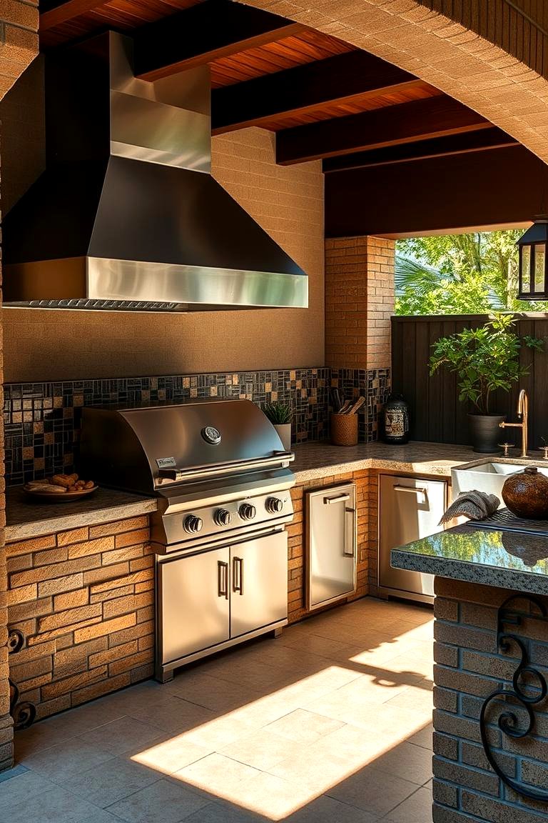 22 BBQ Area Ideas for Ultimate Outdoor Entertaining - Lost At E Minor