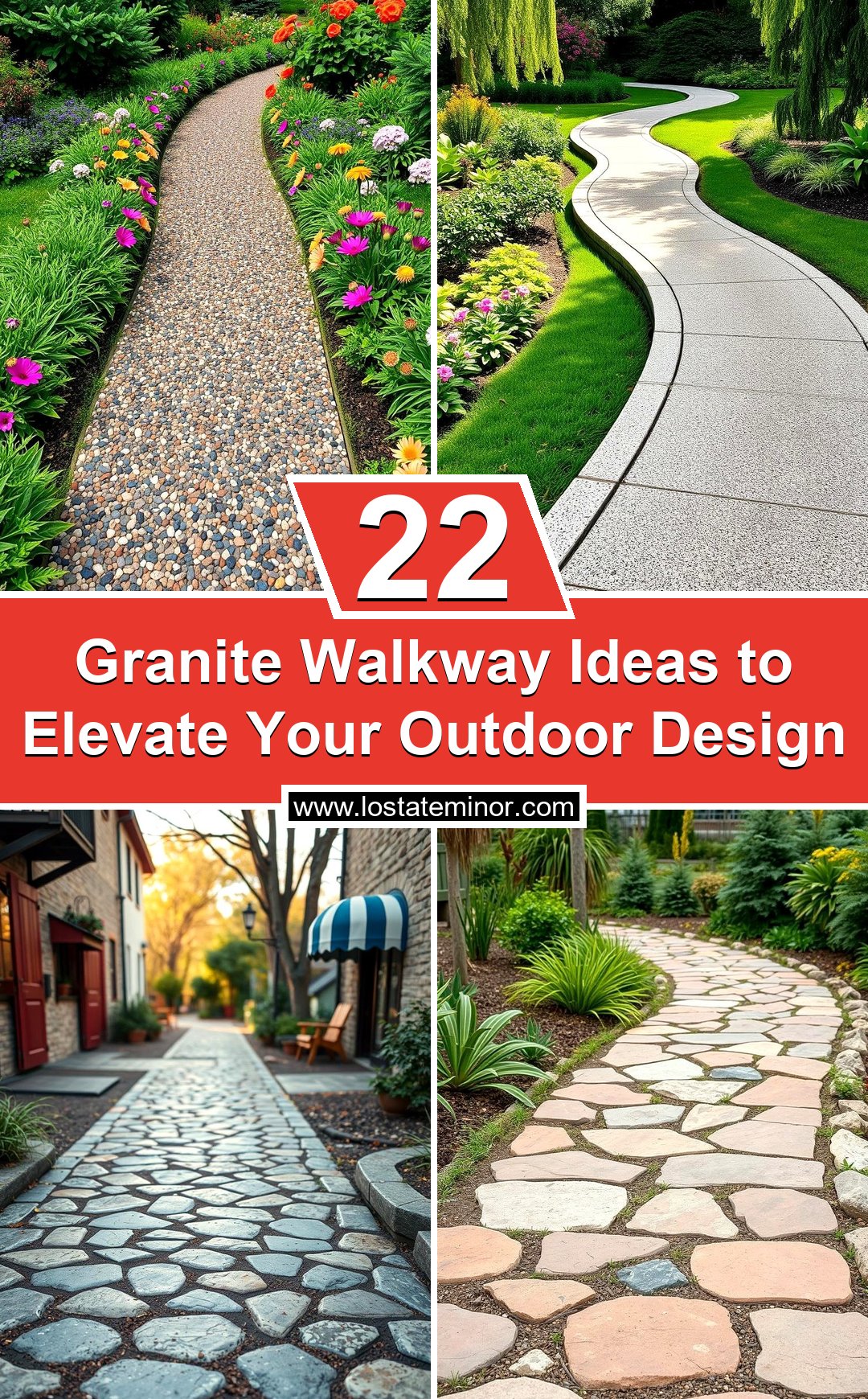 22 Granite Walkway Ideas to Elevate Your Outdoor Design - Lost At E Minor