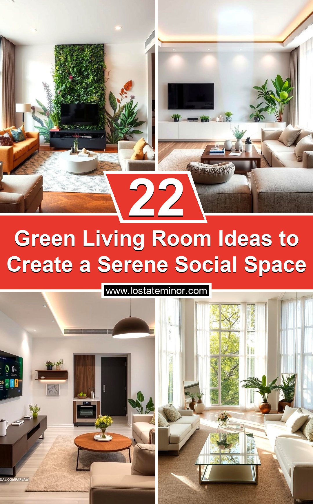 22 Green Living Room Ideas to Create a Serene Social Space - Lost At E ...