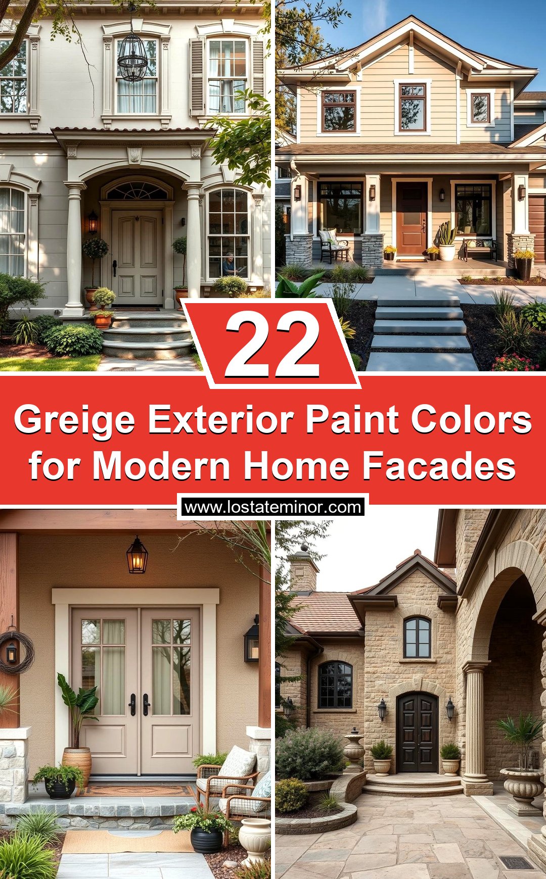 22 Greige Exterior Paint Colors for Modern Home Facades - Lost At E Minor