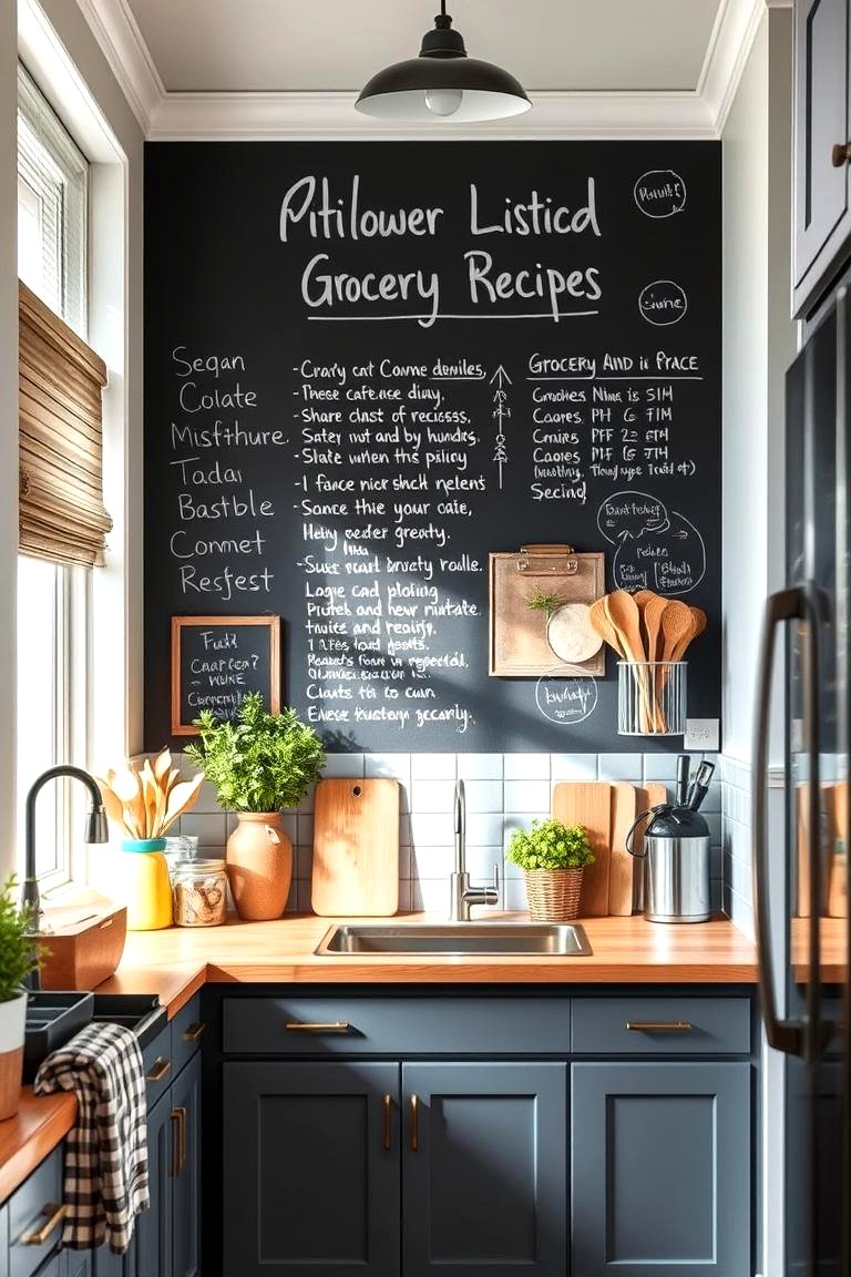 22 Chalkboard Wall Ideas for Creative Home Spaces - Lost At E Minor