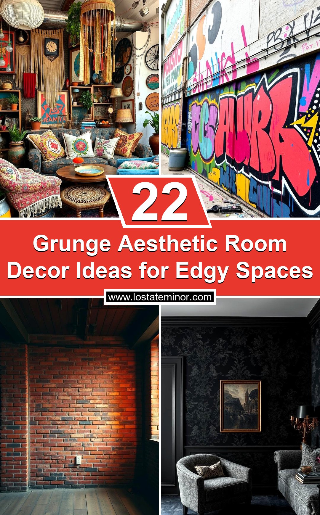 22 Grunge Aesthetic Room Decor Ideas for Edgy Spaces - Lost At E Minor
