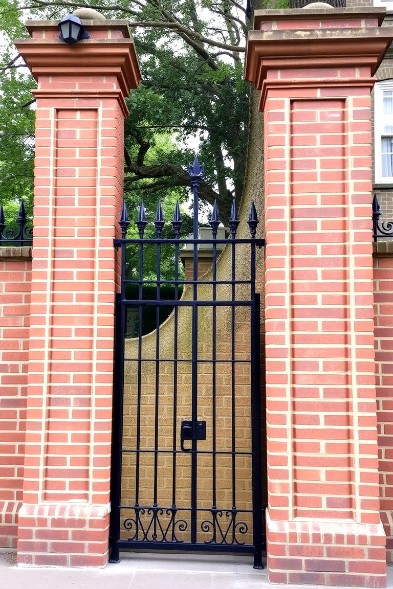 22 Brick Fence Designs for Privacy and Classic Style - Lost At E Minor