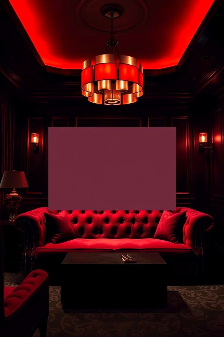 22 Burgundy Sofa Living Room Ideas for Luxurious Contrast - Lost At E Minor