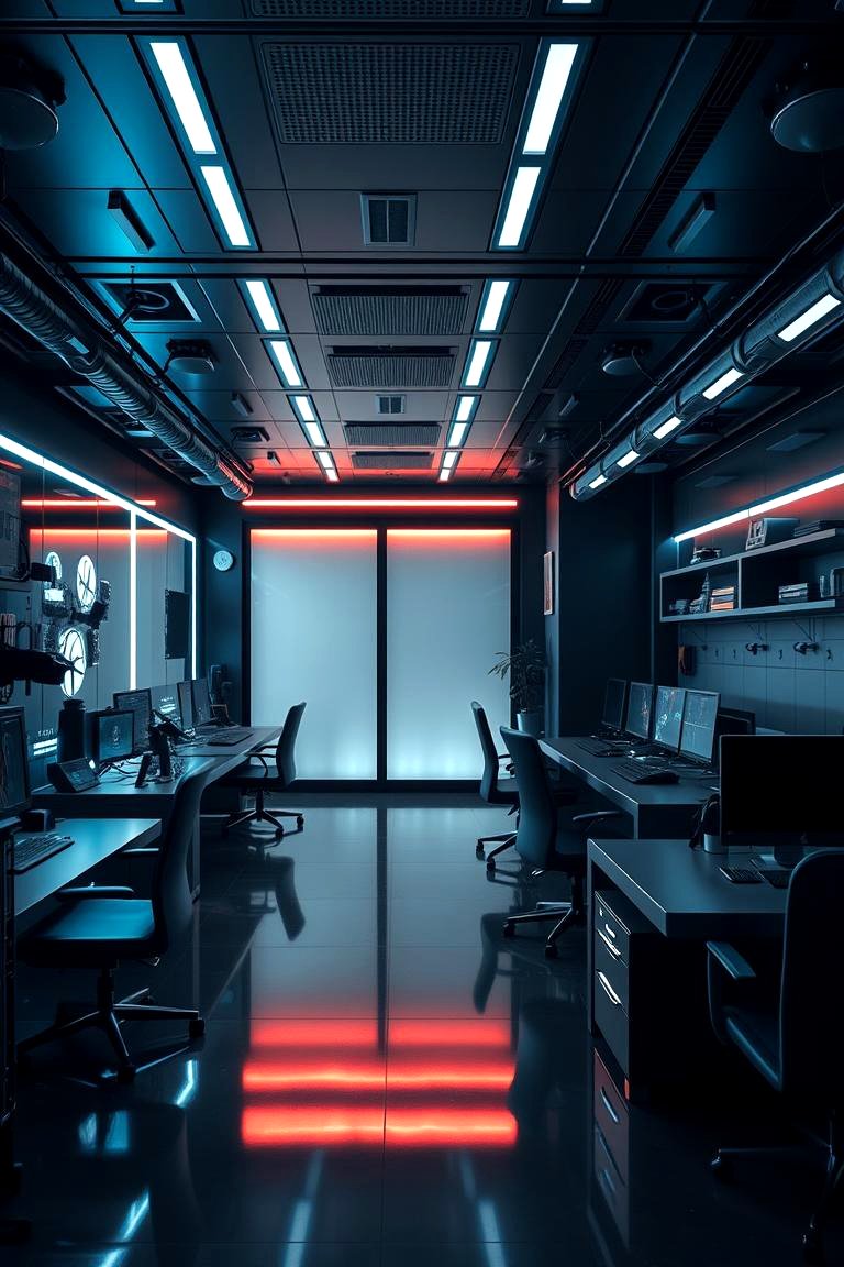 22 Dark Home Office Design Ideas for Focused Productivity - Lost At E Minor