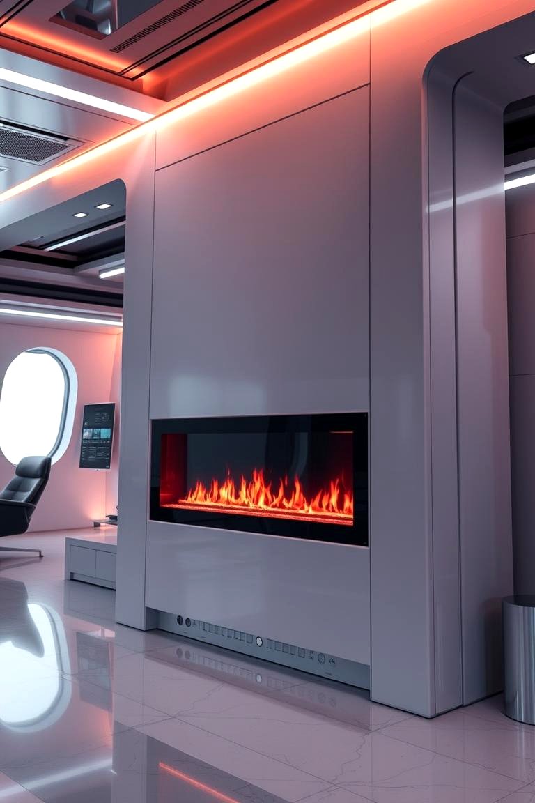 22 Electric Fireplace Design Ideas for Modern Homes - Lost At E Minor